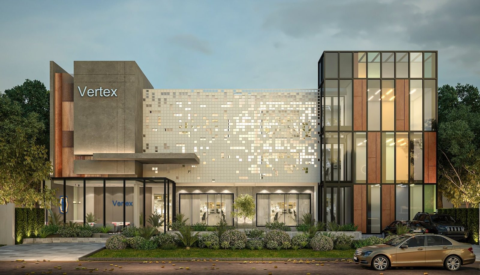 Archi Cubes | Vertex Medical Exterior Design