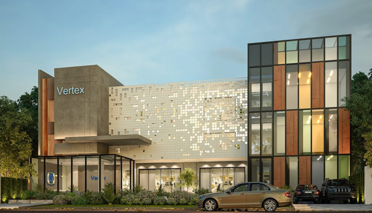 Archi Cubes | Vertex Medical Exterior Design